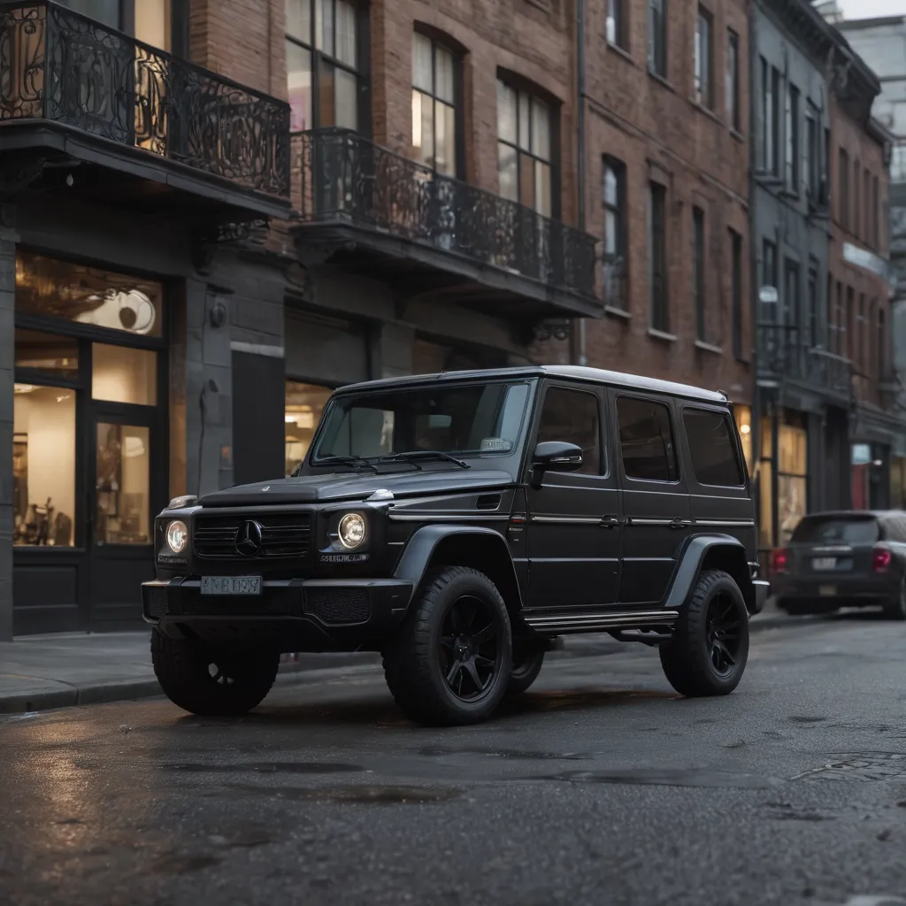 Cost Analysis of a Matte Black G Wagon: Insights & Details
