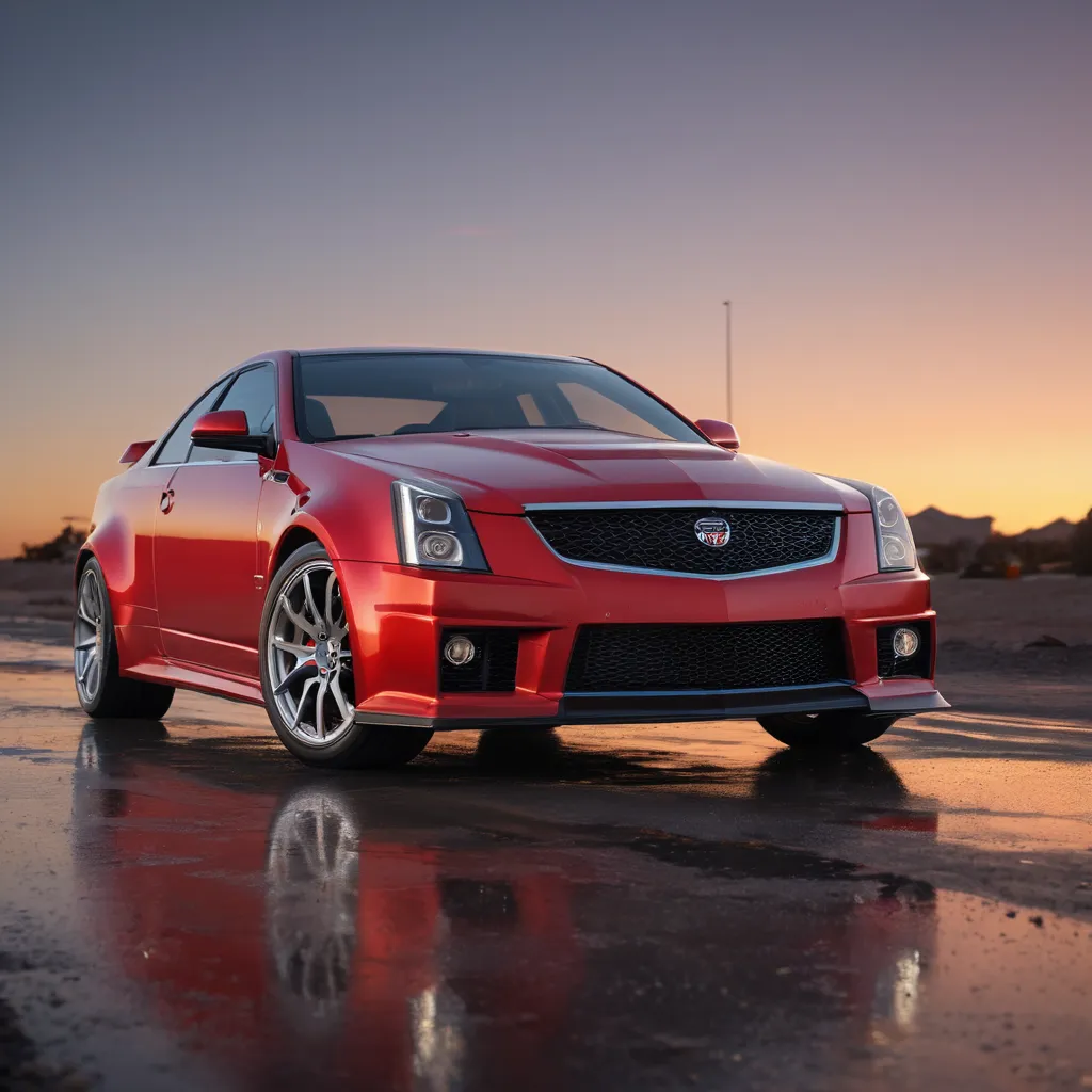 Exploring the Features and Performance of Cadillac CTS-V Red