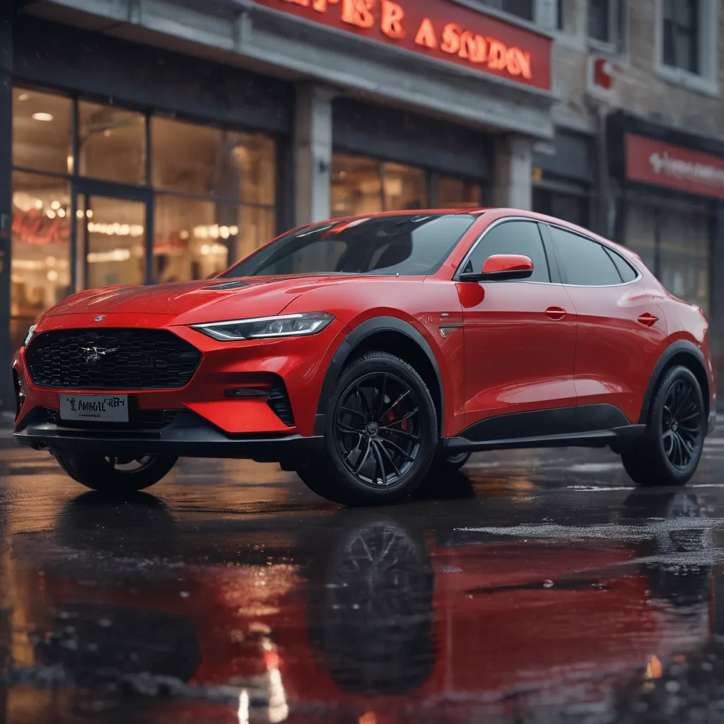 Exploring the Mustang Mach-E Red: Design and Performance Insights