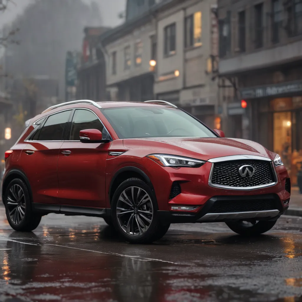 Exploring the Infiniti QX50 with a Stunning Red Interior