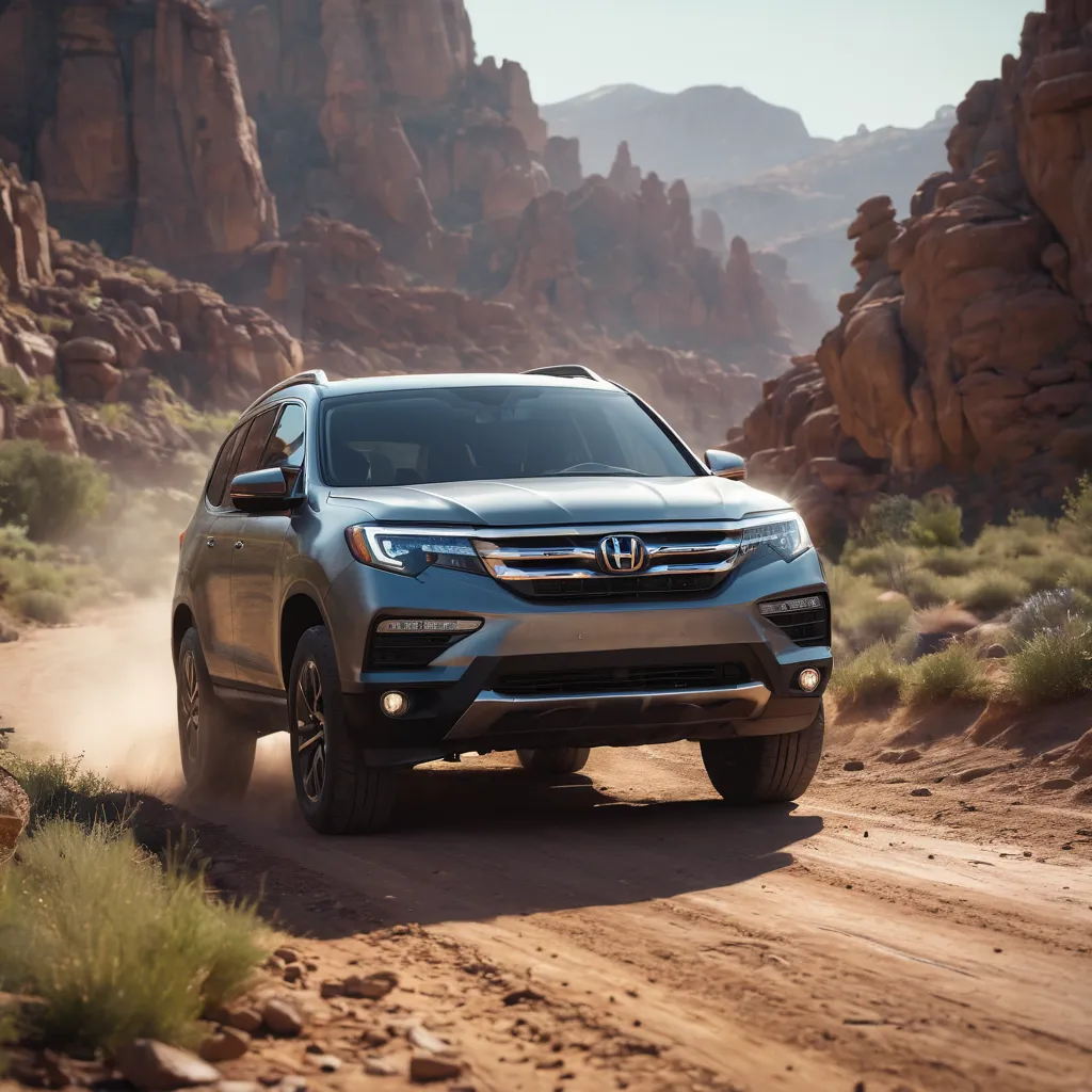 Exploring the Off-Road Powers of the Honda Pilot